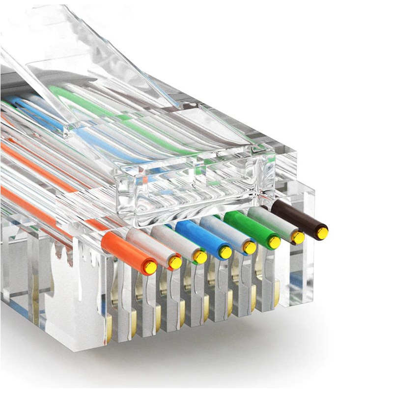ΒΥΣΜΑ RJ45 UTP CAT.5E PASS THROUGH DCS-UTP-RJ45-CAT5E